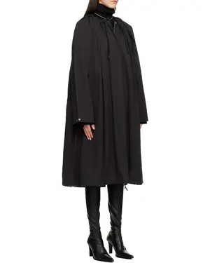 TOTEME Gathered Parachute Coat - Black