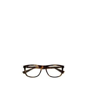 Saint Laurent Square Frame Eyeglasses - Black