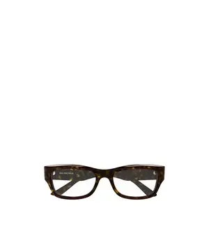 Balenciaga Rectangular Eyeglasses - Black