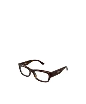 Balenciaga Rectangular Eyeglasses - Black