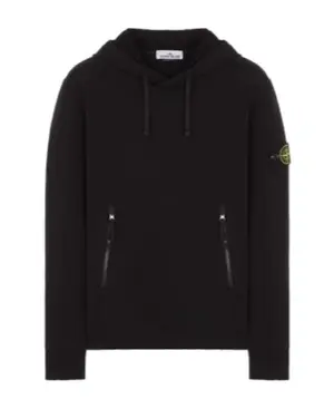 Stone Island Zip-detailed Drawstring Hoodie