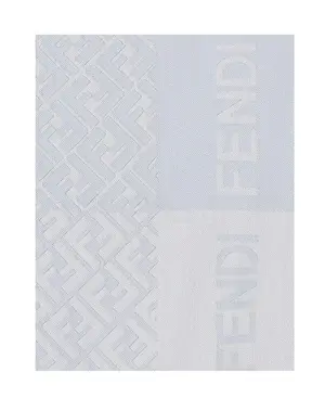 Fendi Rectangular Logo Scarf