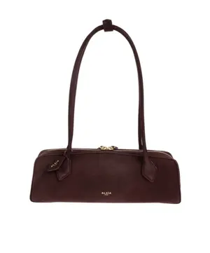 Alaïa Le Teckel Medium Shoulder Bag - Black