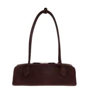 Alaïa Le Teckel Medium Shoulder Bag - Wine Red