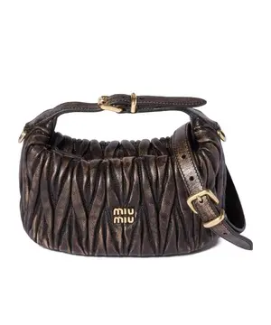 Miu Miu Matelassé Nappa Leather Mini-bag