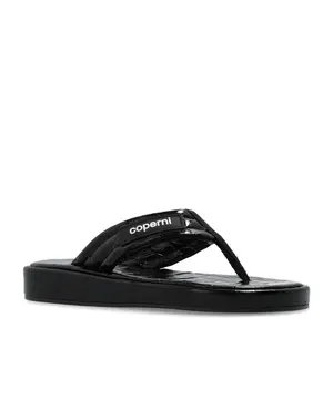 Coperni Logo Detail Flip Flops