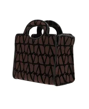 Valentino Garavani V Logo Jacquard Handbag