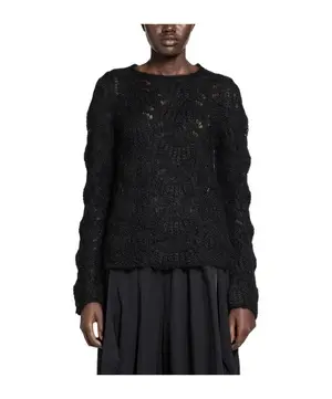 Comme Des Garcons Noir Kei Ninomiya Long Sleeve Knitwear For Women