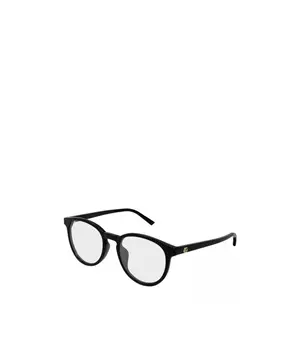 Gucci Round Frame Eyeglasses - Black
