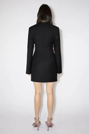 Acne Studios Logo Hollowed-out Dress