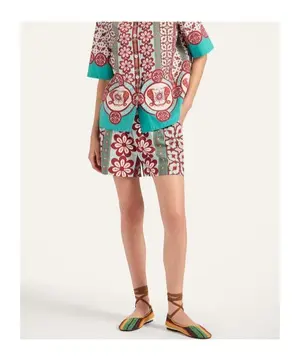 La DoubleJ Floral Print Shorts
