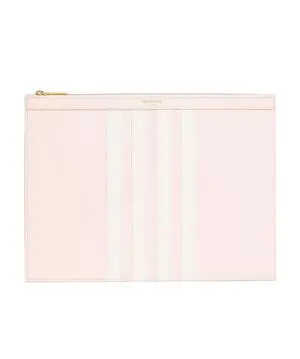 Thom Browne 4-bar Appliqué Medium Document Holder