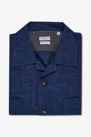 Brunello Cucinelli Patch Pocket Easy Fit Shirt