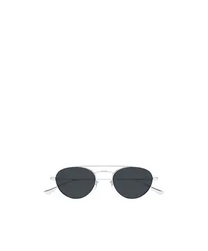 Saint Laurent Oval Frame Sunglasses - Black