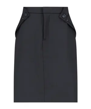 Coperni High-waisted Mini Skirt With Side Cutouts