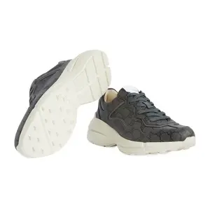 Gucci Gg Rhyton Lace-up Sneakers - White