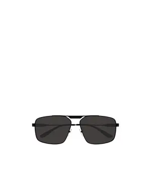 Balenciaga Geometric Frame Sunglasses - Black