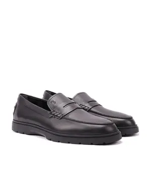 TOD'S Almond Toe Penny Loafers