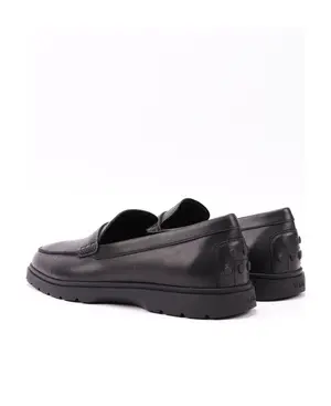TOD'S Almond Toe Penny Loafers