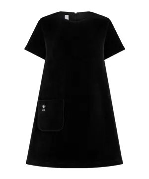 Dior A-line Dress With Embroidered Bee