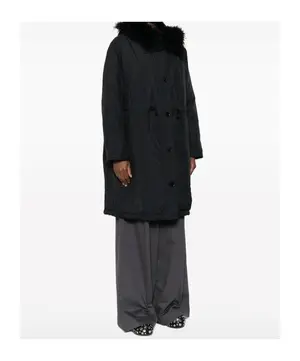 YVES SALOMON Faux Fur-trimmed Drawstring Jacket