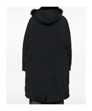 YVES SALOMON Faux Fur-trimmed Drawstring Jacket