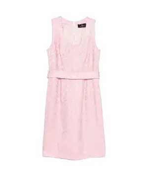 Etro Sleeveless Patterned Midi Dress - Pink
