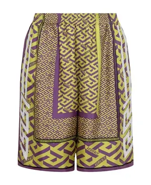 Versace Mid Rise Shorts For Men