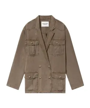 Isabel Marant Étoile Double-breasted Jacket - Dark Bronze