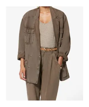 Isabel Marant Étoile Double-breasted Jacket - Dark Bronze
