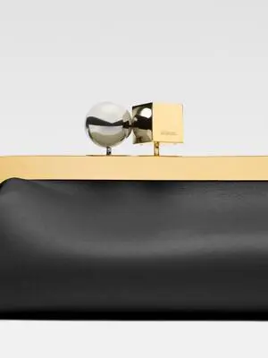 Jacquemus The Salon Clutch Bag - Black