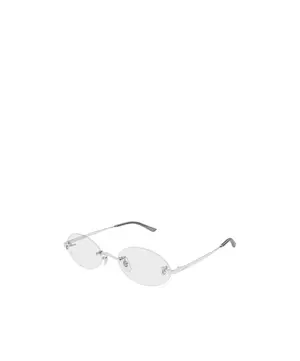 Cartier Rimless Oval Eyeglasses - Silver