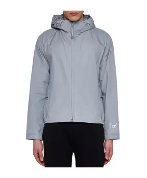 C.P. COMPANY Hooded Utility Jacket - Gray