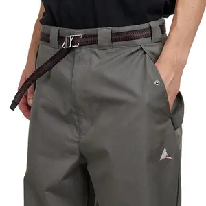 ROA Centipede Buckle Wide-leg Pants