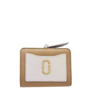 Marc Jacobs The Utility Snapshot Mini Compact Wallet - Camel Multi