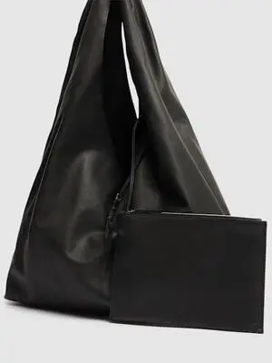 THE ROW Bindle Handbag - Black