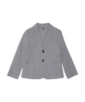 Emporio Armani Houndstooth Single-breasted Blazer