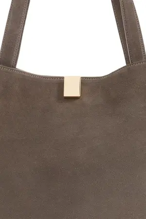 Yuzefi Gyoza Tie Detailed Tote Bag - Green