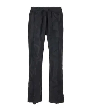 Dolce & Gabbana Logo Drawstring Waist Pants - Black