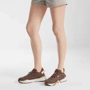 Fendi Flow Low-top Sneakers With Embossed Ff Logo - Brown