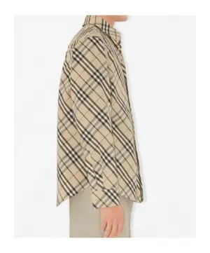 Burberry Long Sleeved Checked Shirt