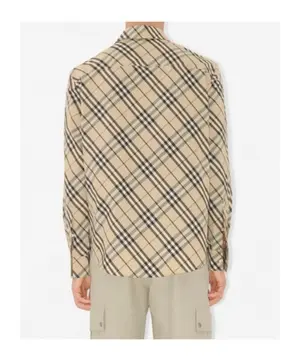 Burberry Long Sleeved Checked Shirt