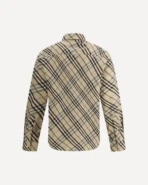 Burberry Long Sleeved Checked Shirt