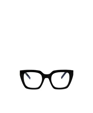 Saint Laurent Square Frame Eyeglasses - Black