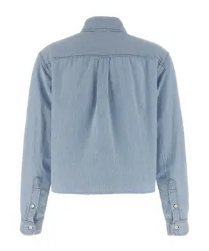 Miu Miu Striped Chambray Shirt