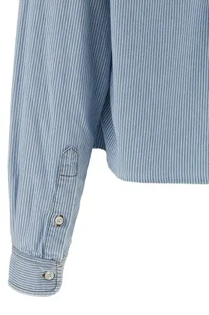 Miu Miu Striped Chambray Shirt