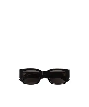 Bottega Veneta Square Frame Sunglasses - Black