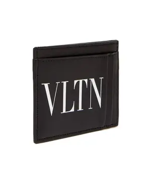 Valentino Garavani Vltn Logo Printed Card Case