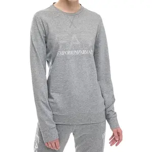 EA7 Long Sleeve Crewneck Sweater - Gray