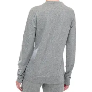 EA7 Long Sleeve Crewneck Sweater - Gray